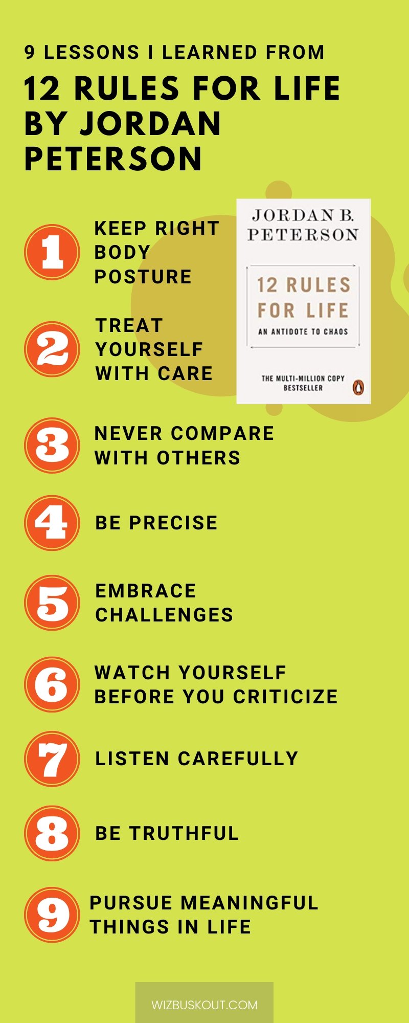 12 Rules For Life Summary Quotes And Review